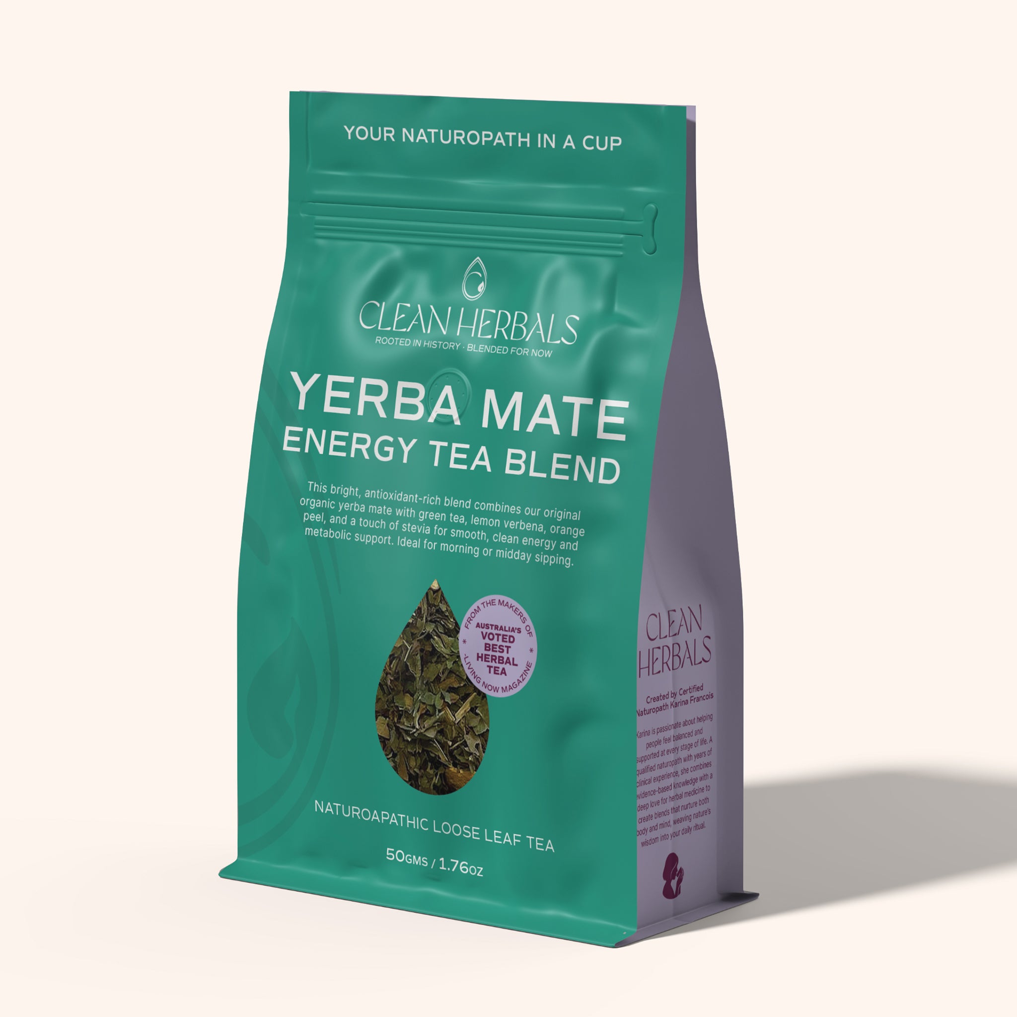 YERBA MATE energy blend (50g) -Clean Herbals